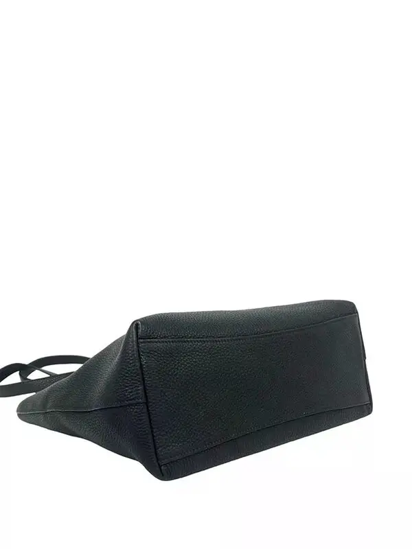 Prada Vitello Daino Embossed Logo Tote Bag