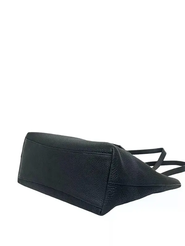 Prada Vitello Daino Embossed Logo Tote Bag