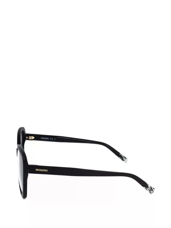 Missoni Geometric Frame Eyeglasses - Black