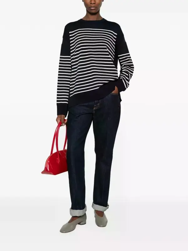 Erika Cavallini Horizontal-stripe Sweater