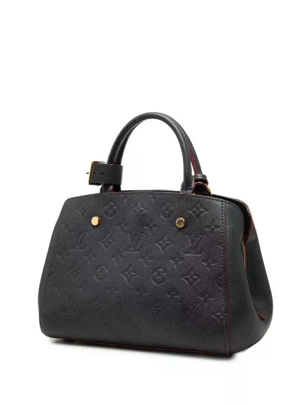 LOUIS VUITTON 2019 Monogram Empreinte Montaigne Bb Satchel
