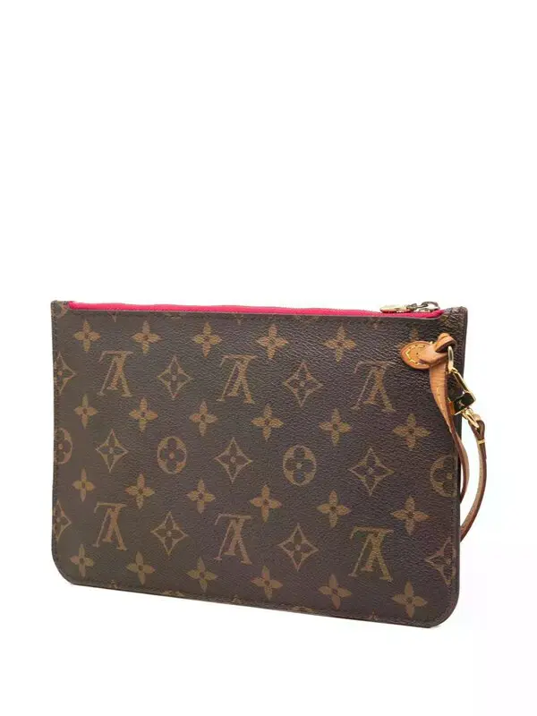 LOUIS VUITTON Monogram Neverfull Mm Pouch