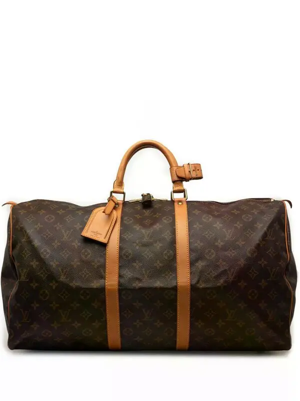LOUIS VUITTON Keepall 55 Monogram Travel Bag