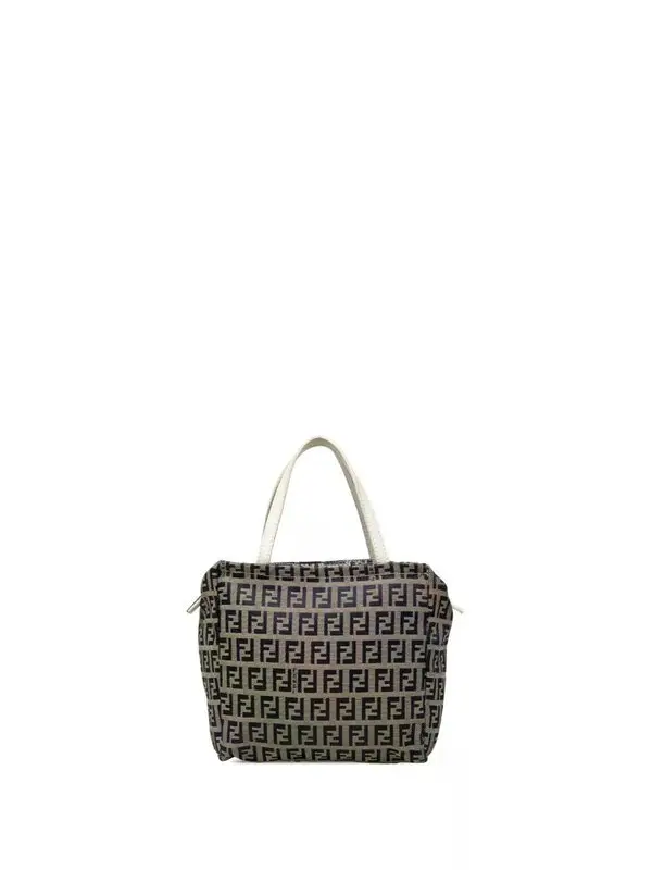 Fendi Mini Zucchino Canvas Handbag