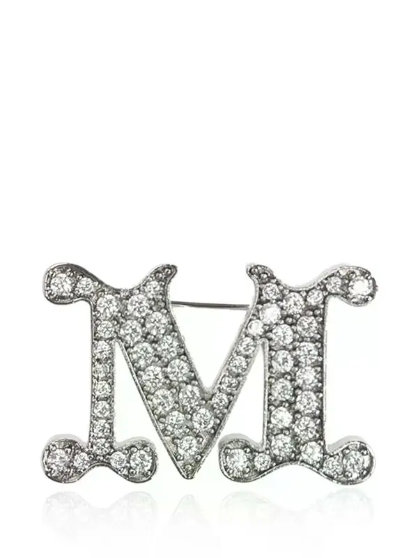 Max Mara Facella Zirconia-embellished Brooch