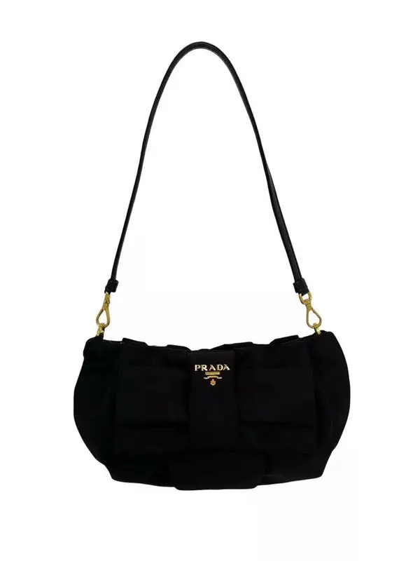 Prada Tessuto Bow Shoulder Bag