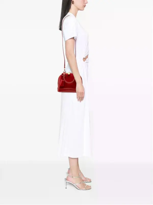 LOUIS VUITTON 2014 Monogram Vernis Alma Bb Satchel