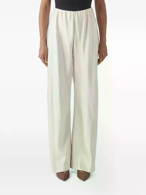 MEIMEIJ Elasticated Waist Wide-leg Trousers