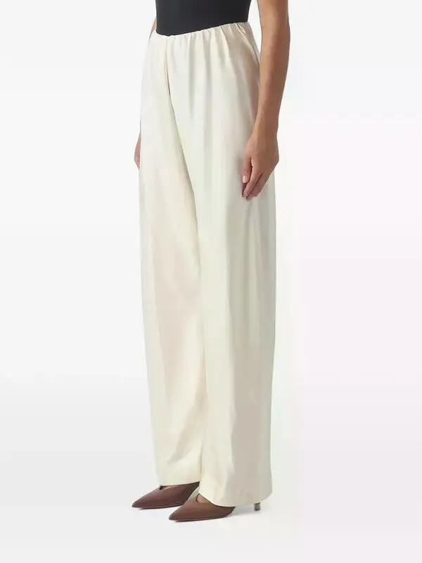 MEIMEIJ Elasticated Waist Wide-leg Trousers