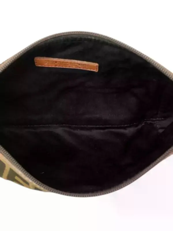 Fendi 2000-2010 Zucca Canvas Belt Bag