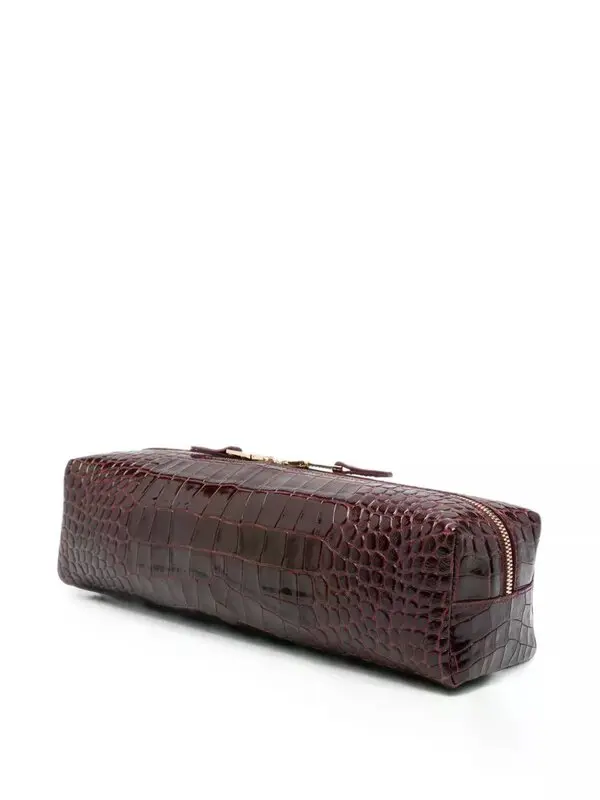 Liviana Conti Croc-effect Clutch Bag