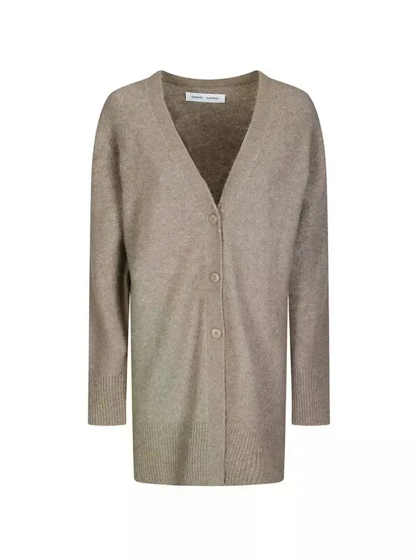 SAMSOE SAMSOE Sanor Button-up Cardigan - Neutrals