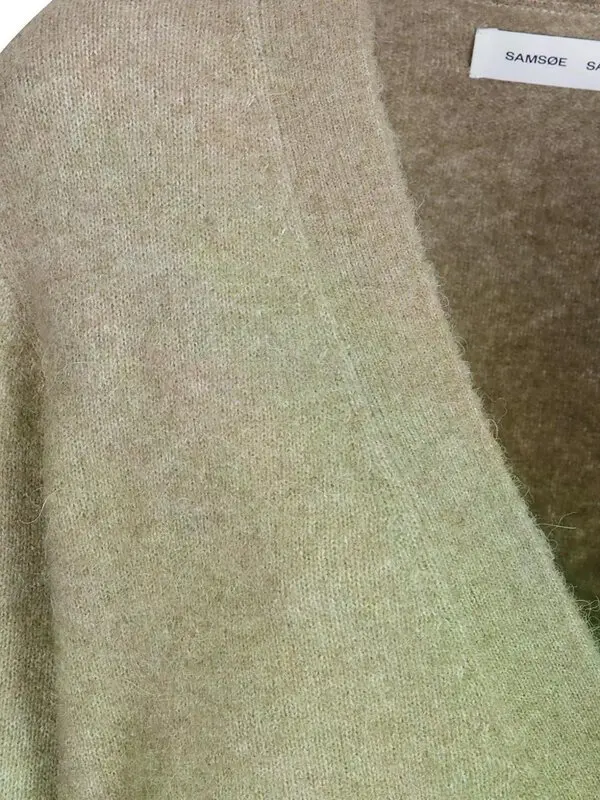 SAMSOE SAMSOE Sanor Button-up Cardigan - Neutrals