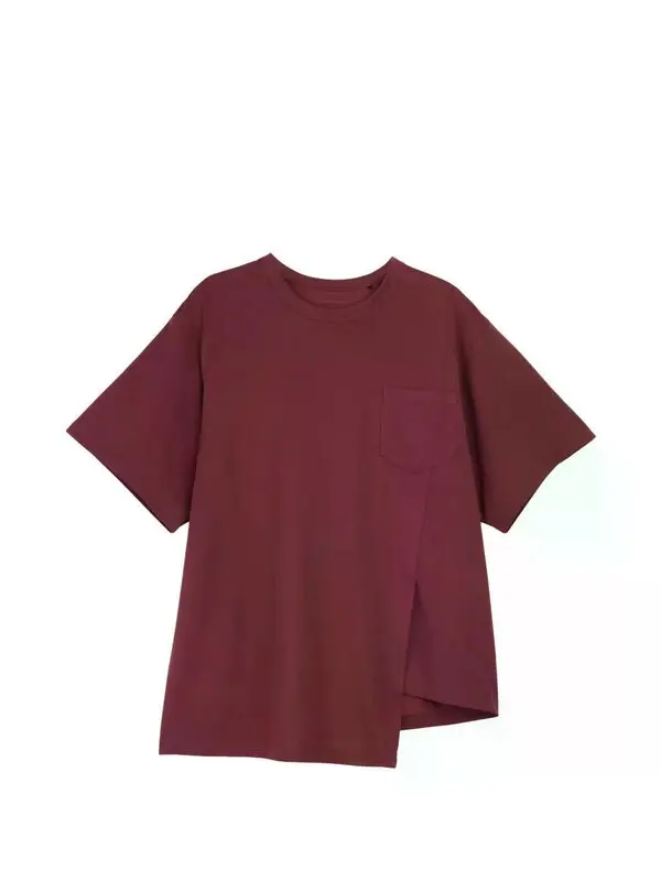 Y3 Asymmetric Pocket Detail T-shirt