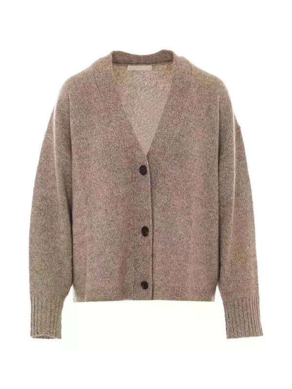 ELEH Sequin-embellished Cardigan - Brown