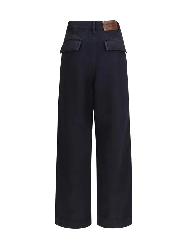 Dries Van Noten Wide-leg Jeans