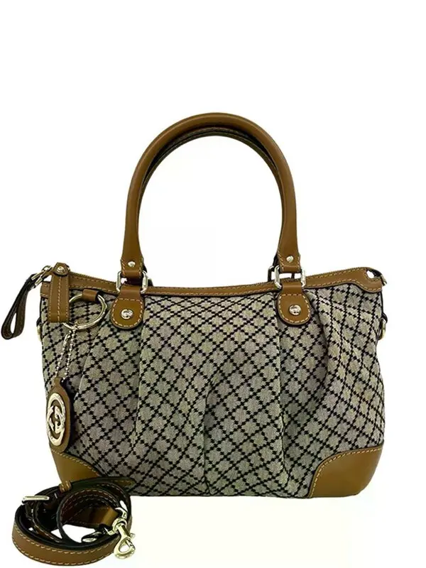 Gucci Diamante Sukey Satchel