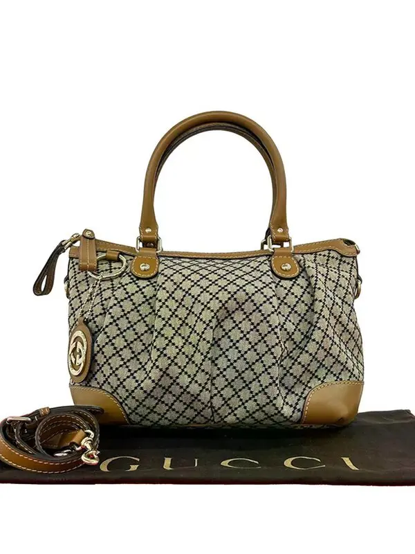 Gucci Diamante Sukey Satchel