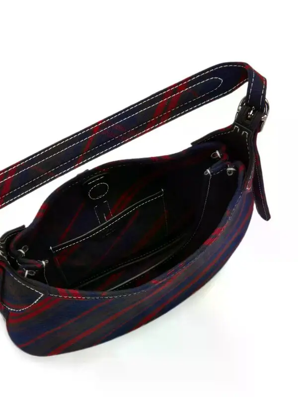 Polo Ralph Lauren Small Tartan-check Shoulder Bag