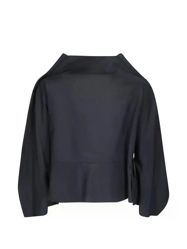 Comme Des Garçons Peter Pan-collar Wool Jacket
