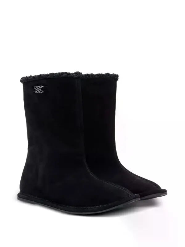 Casadei Suede Ankle Boots