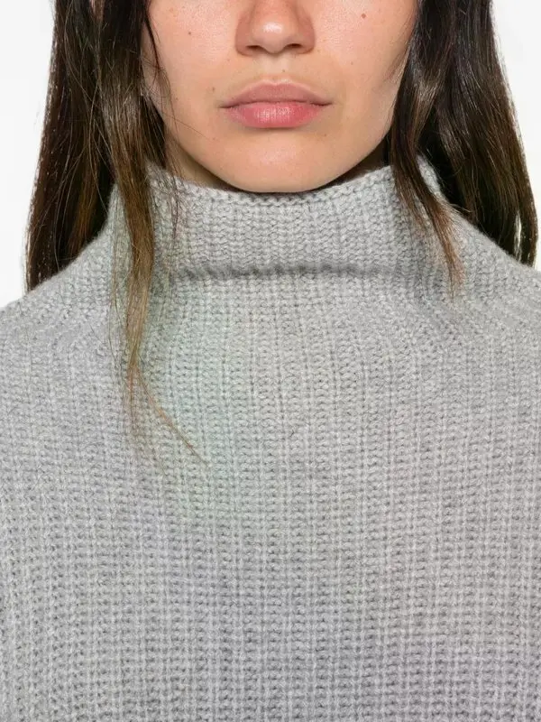 Liviana Conti Curved-hem Sweater