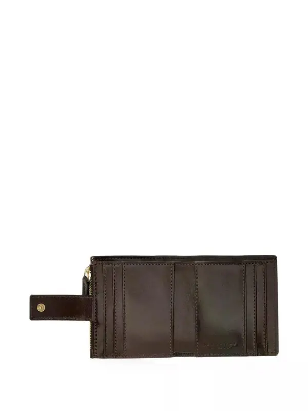THE BRIDGE Logo-print Leather Wallet