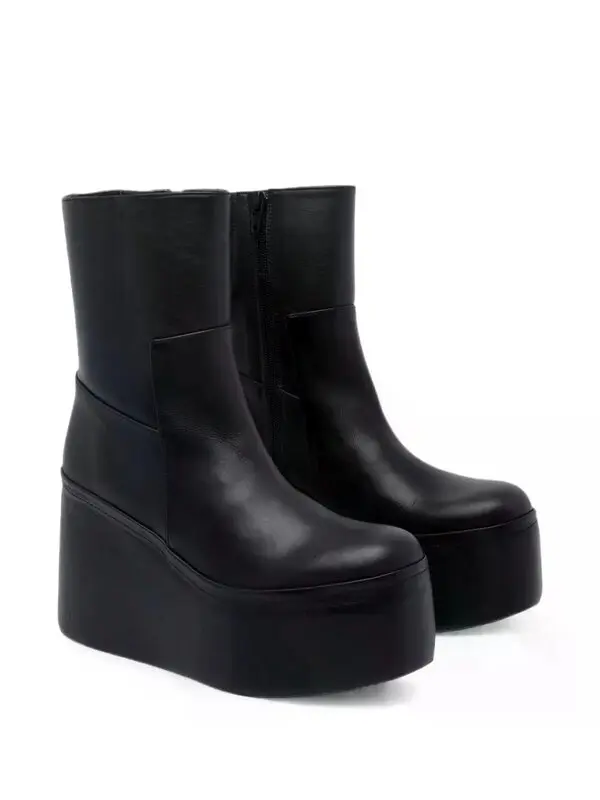 PALOMA BARCELO Barta Platform Ankle Boots - Black
