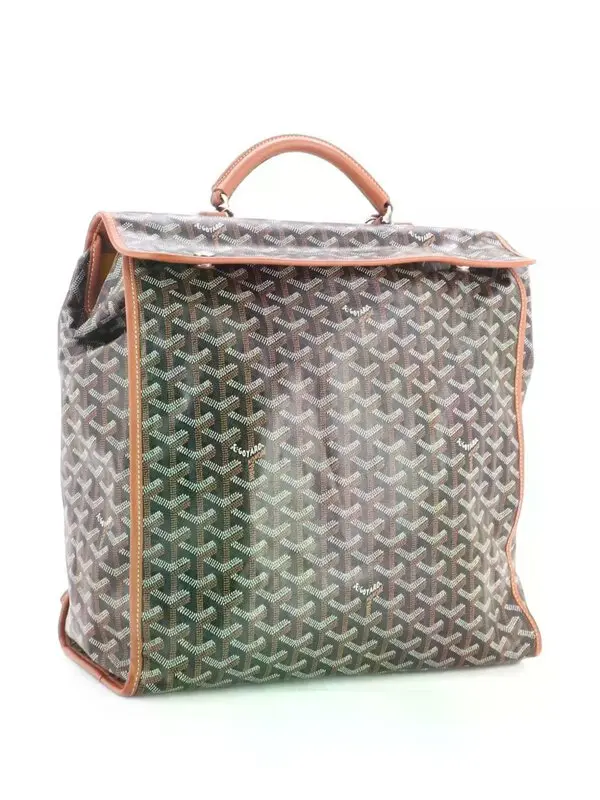 Goyard Saint Leger Briefcase Coated Canvas Backpack