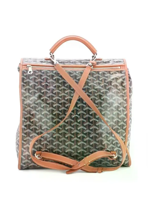 Goyard Saint Leger Backpack Briefcase - Black