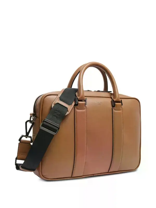 LANCEL Edgard Leather Briefcase
