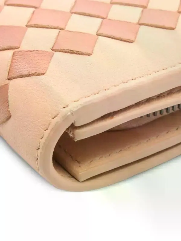 Bottega Veneta 2010s Intrecciato Bi-fold Long Wallet