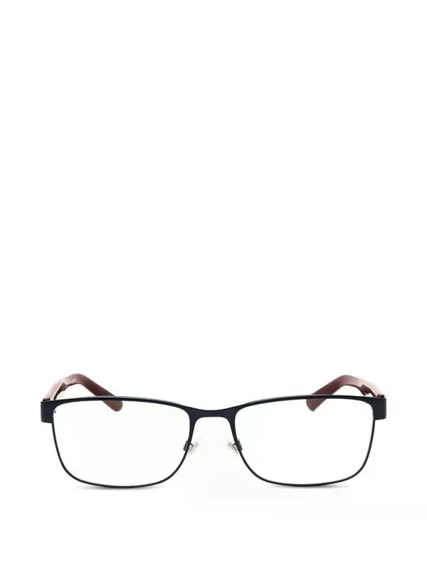 Polo Ralph Lauren Rectangle Frame Eyeglasses - Blue