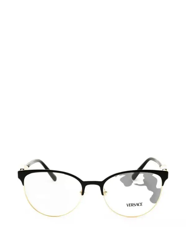 Versace Cat Eye Frame Glasses - Black