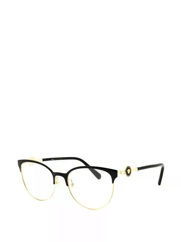 Versace Cat Eye Frame Glasses - Black