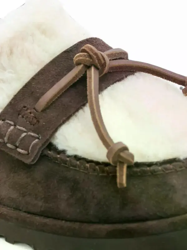 UGG Zora Shearling-trim Loafers
