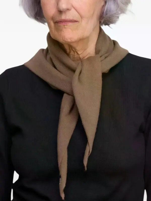 Extreme Cashmere Fine-knit Bandana Scarf