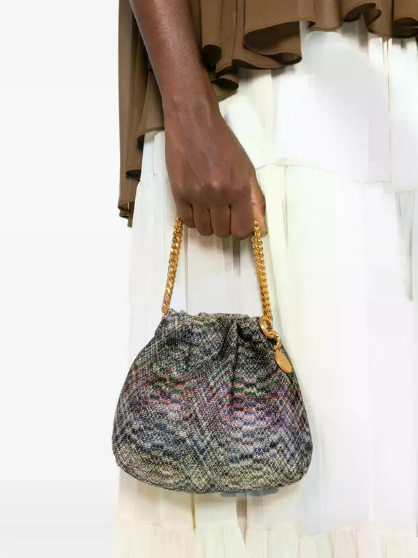 Missoni Stereo Flame Pattern Drawstring Tote Bag