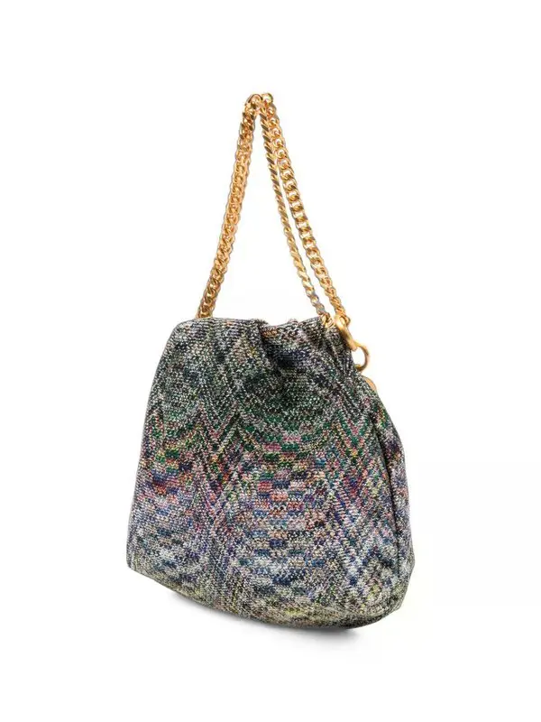 Missoni Stereo Flame Pattern Drawstring Tote Bag