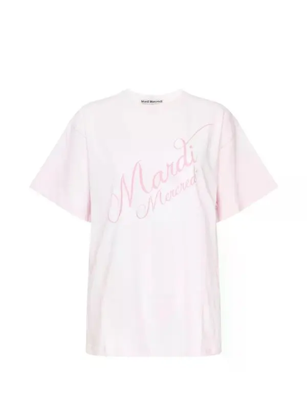 Mardi Mercredi Logo Print T-shirt