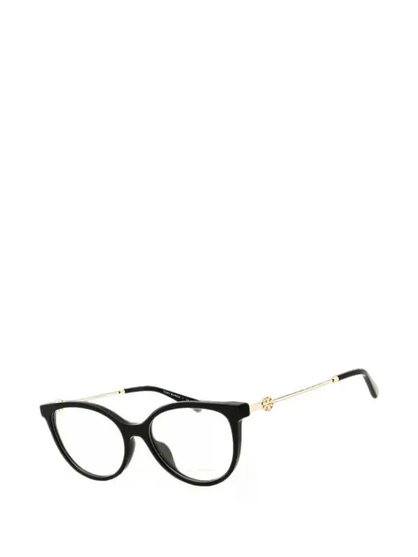 Tory Burch Logo Plaque Eyeglasses - Black
