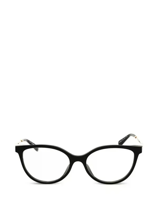 Tory Burch Logo Plaque Eyeglasses - Black