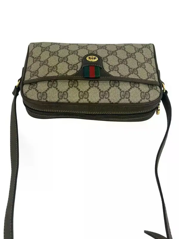 Gucci 20th Century Gg Supreme Web Crossbody Bag