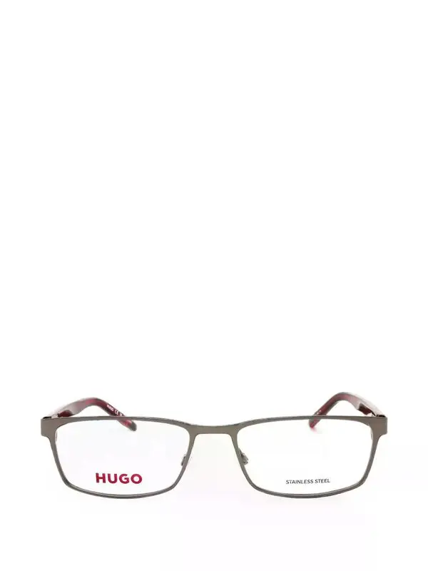 Hugo Rectangle-frame Glasses