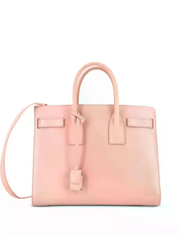 Saint Laurent Sac De Jour Small Satchel Leather Bag - Pink