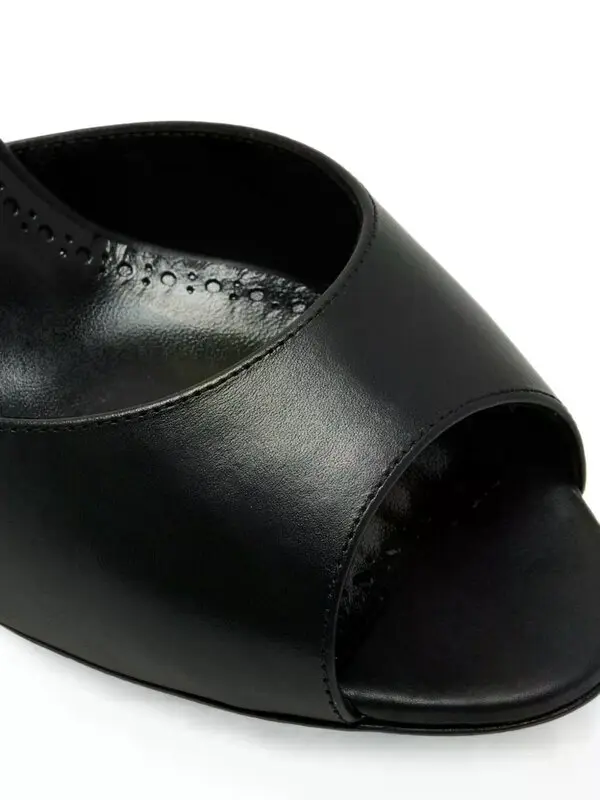 Manolo Blahnik Jada Brogue-detail Mules