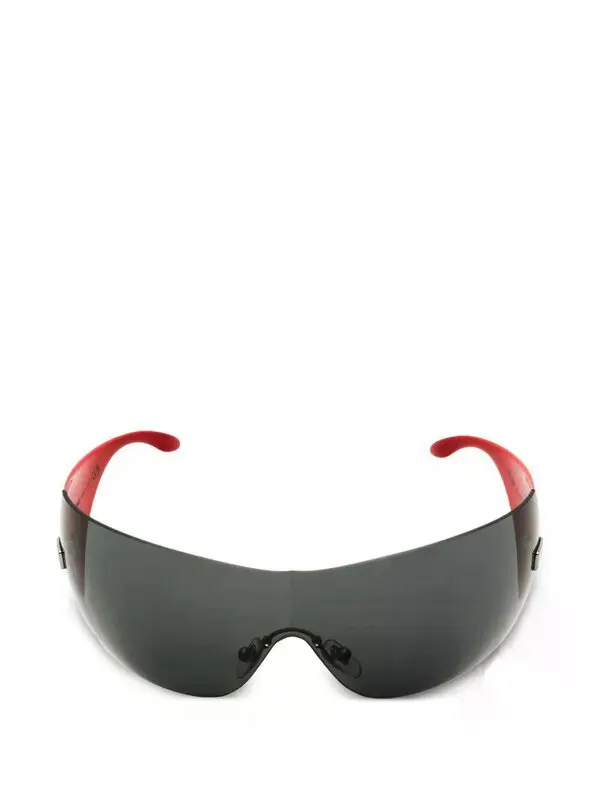Versace Shield Sunglasses - Black