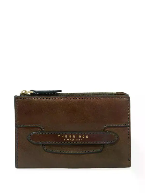 THE BRIDGE Lucrezia Logo-print Leather Wallet