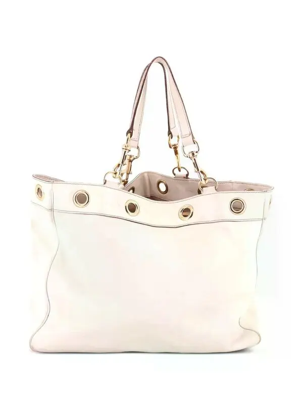 Gucci Positano Leather Large Tote Bag