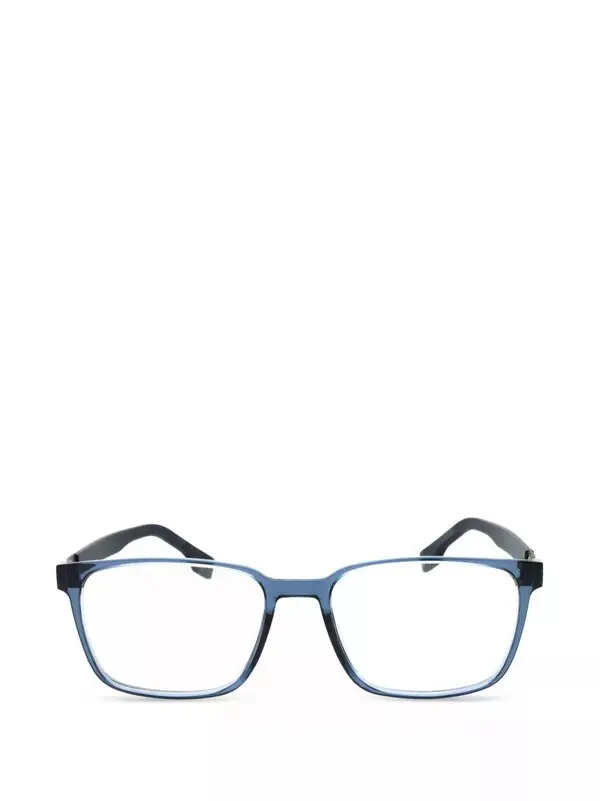 BOSS Rectangle Frame Eyeglasses - Blue